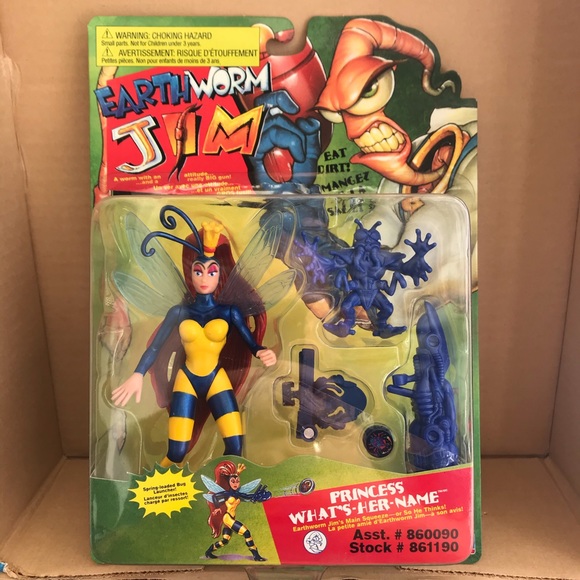 Playmates | Toys | Earthworm Jim Princess Whats Her Name | Poshmark